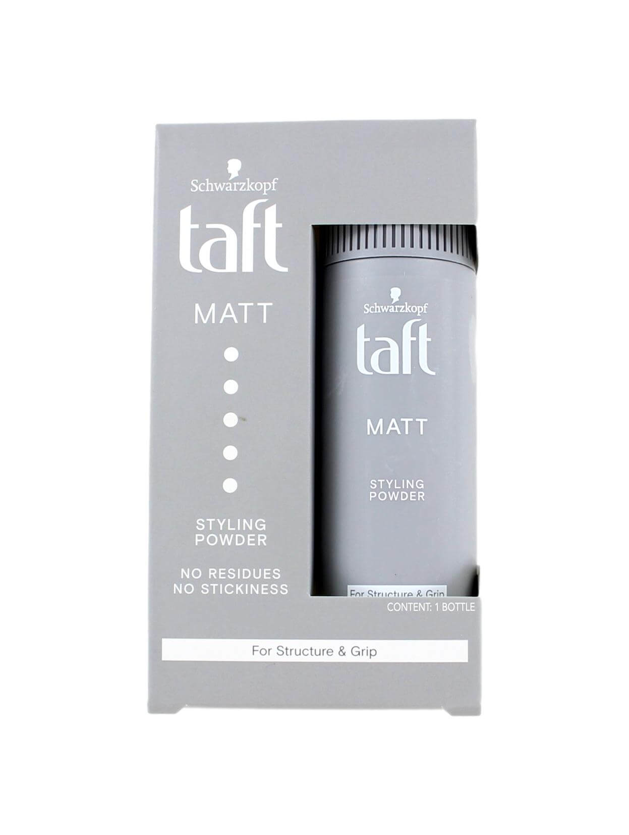 Taft Styling Powder Matt, 10 Gram | Nu 69% Korting